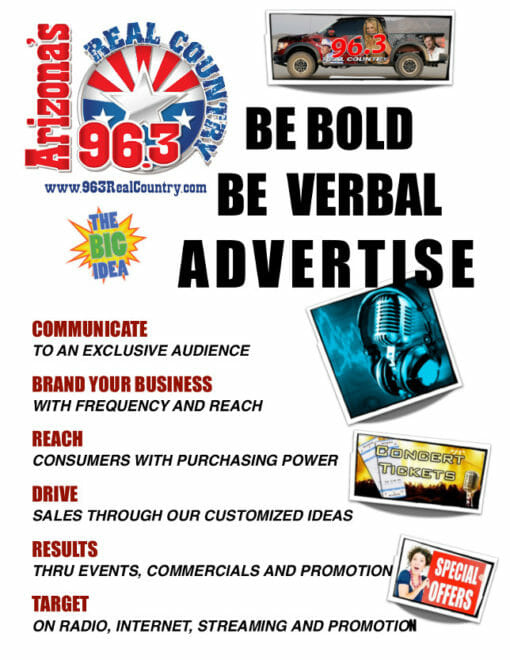 Advertise | Arizona Real Country